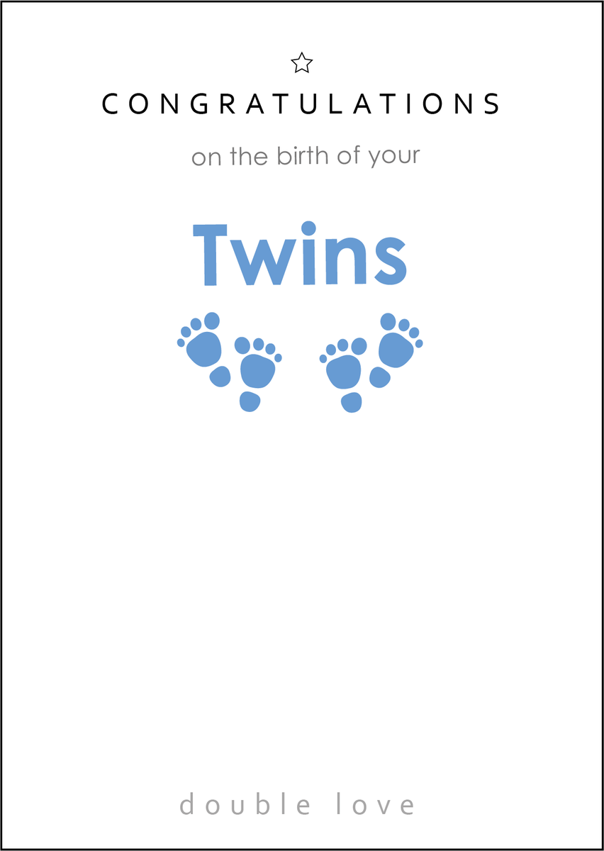 Congratulations to your twin – Twinny Things